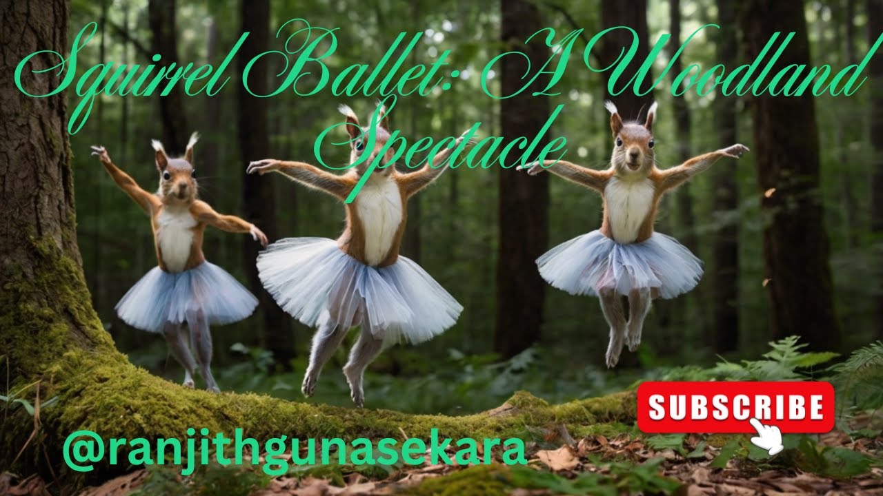 Squirrel Ballet: A Woodland Spectacle #SquirrelBallet # ...
