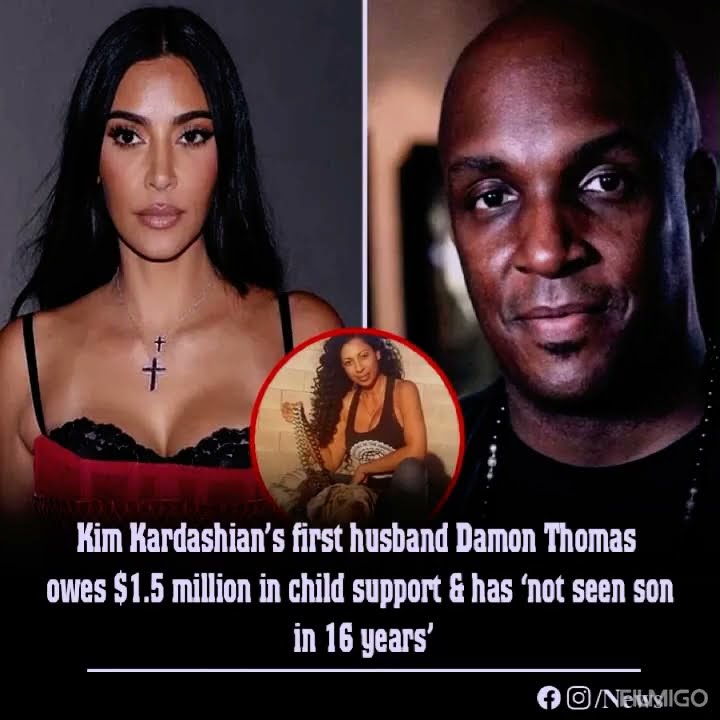 Kim Kardashian's first husband Damon Thomas owes 1.5million dollars in ...