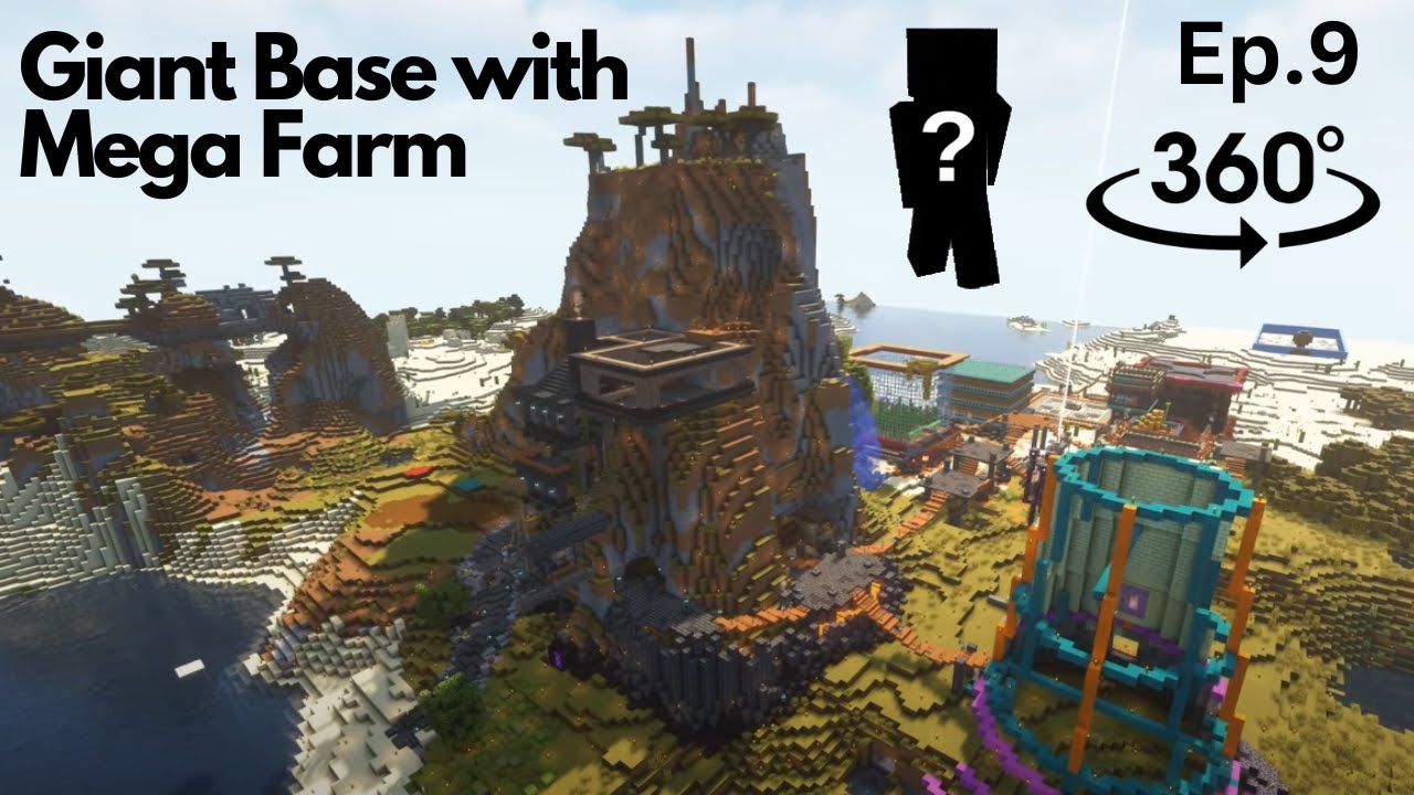 [360view] Peaceful Tour of a Giant base built by mysterious player ...