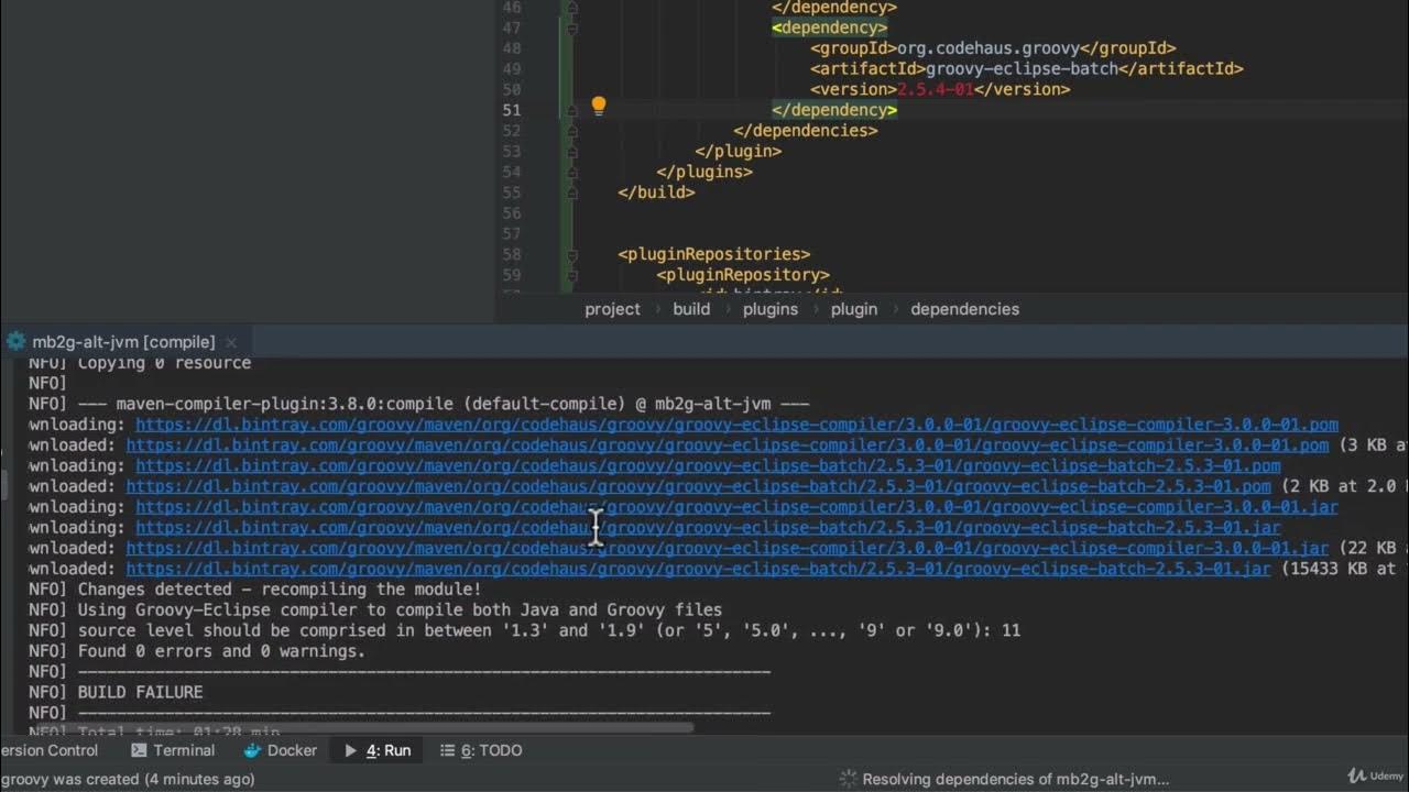 8.3 Compile Groovy with Maven - YouTube