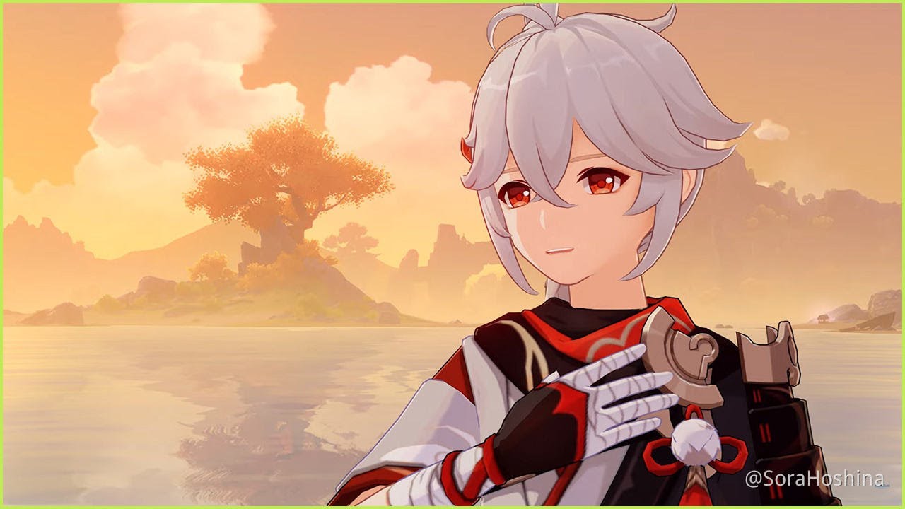 KAZUHA INTRODUCTION CUTSCENE Genshin Impact JAPANESE VA - YouTube