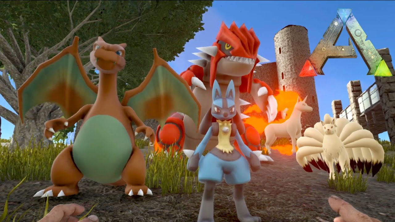 Ark Survival Evolved - LEGENDARY POKEMON IN ARK!! Mystic Academy Mod ...