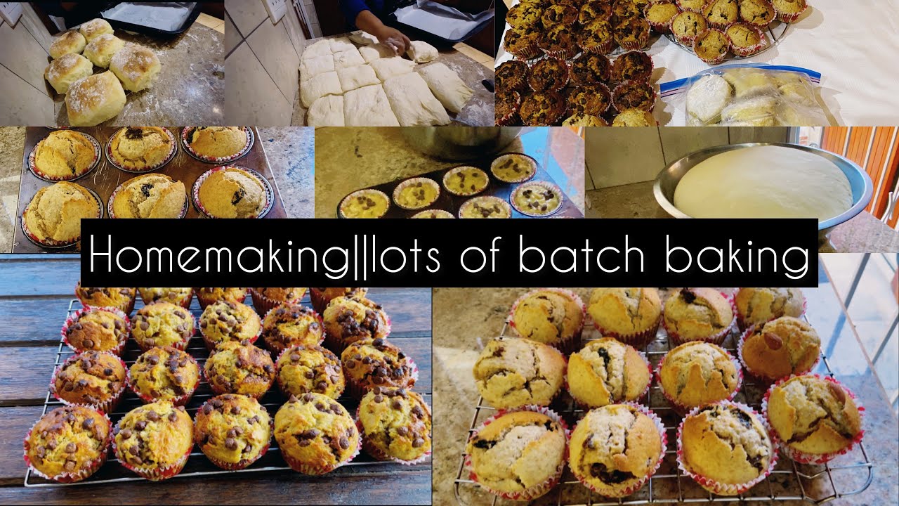 Homemaking||Lots of batch baking#southafricanyoutuber - YouTube