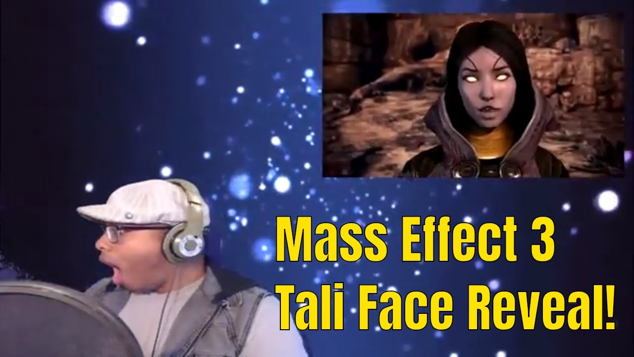 || Tali's Face Reveal SECRET Cinematic || REACTION || - YouTube
