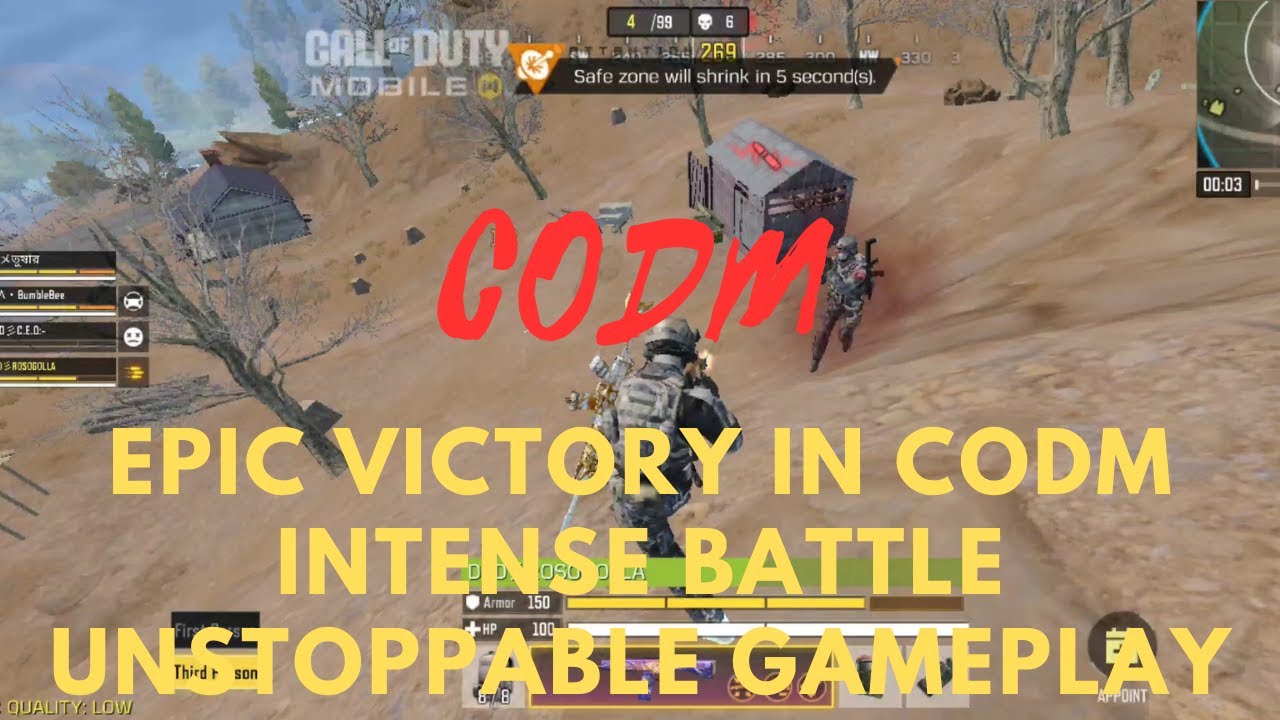 Epic Victory in CODM || Intense Battle || Unstoppable Gameplay - YouTube