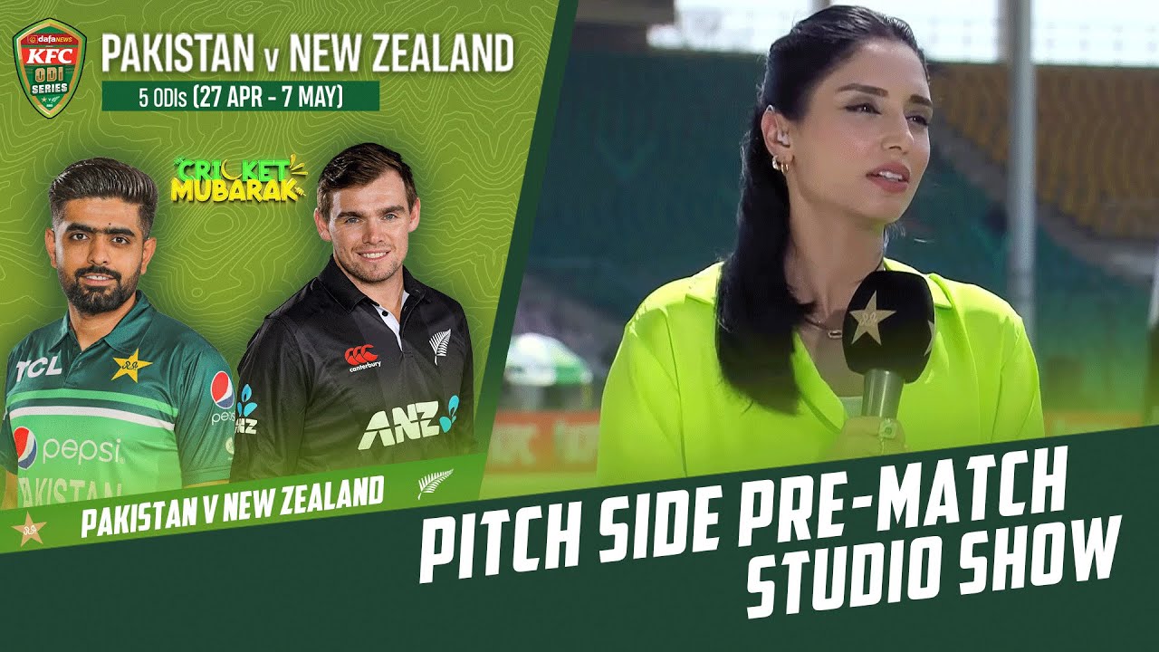 Pakistan vs New Zealand | Pitch Side Pre-Match Studio Show | 3rd ODI 2023 | PCB | M2B2T - YouTube