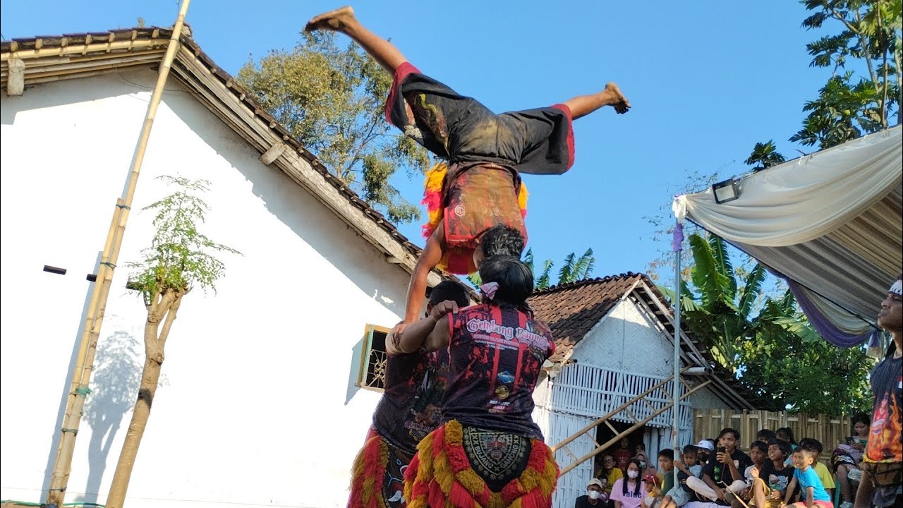 TARI PUJANG GANONG JARANAN GEMBONG BAWONO LIVE BALUNG KULON TERBARU ...
