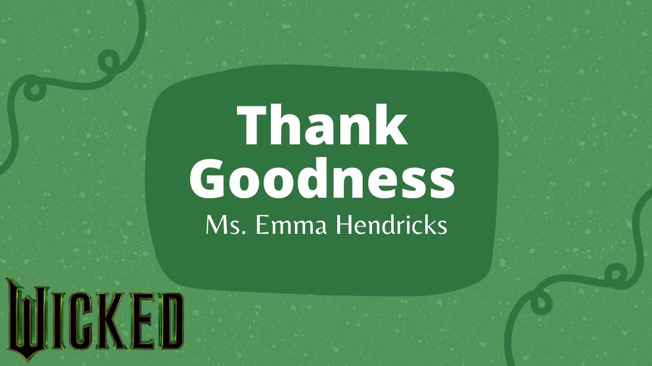 Creative IV: Thank Goodness 4/16 - YouTube