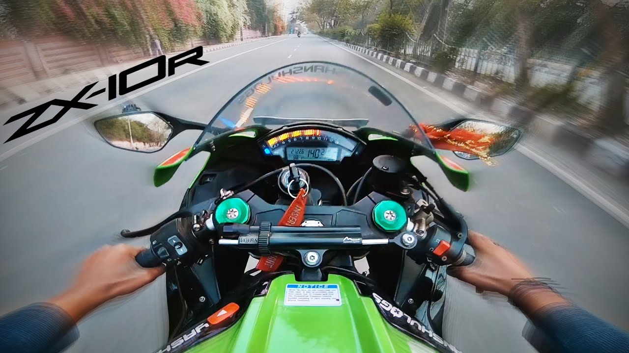 Kawasaki zx10r Detailed ride review - YouTube