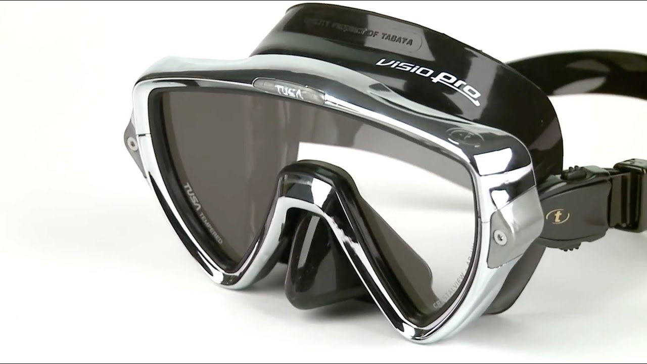 TUSA M 110 Visio Pro Mask ScubaLab 60sec Look - YouTube