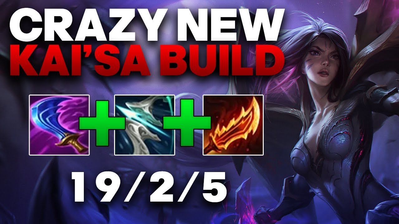 Kai'Sa ADC Gameplay - This Weird Kai'Sa Build Destroys AP Champions ...