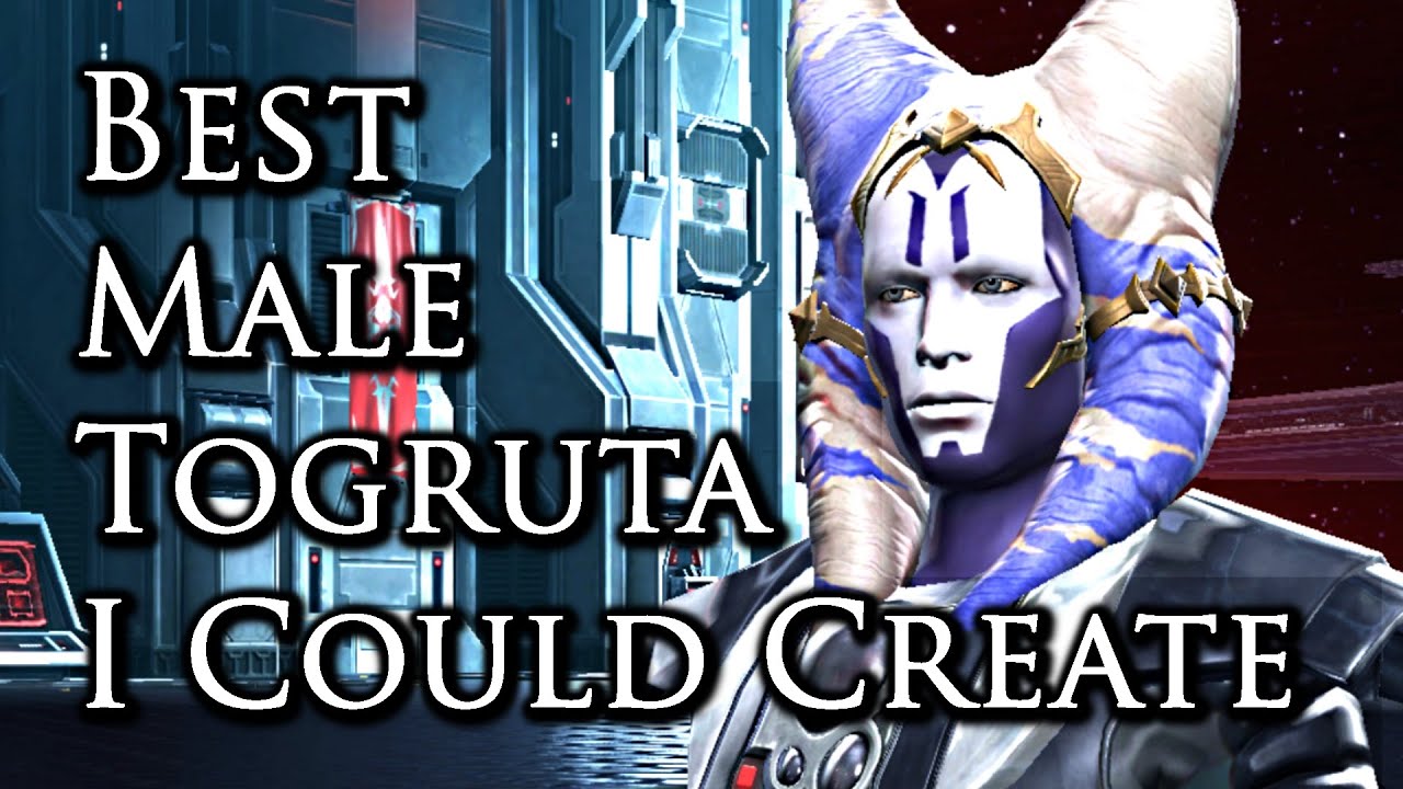 SWTOR: Best Male Togruta I Could Create - YouTube