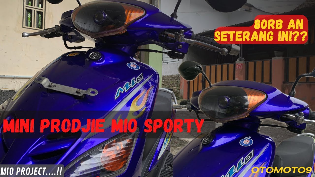 Biled Mini Prodjie H4 | instal Mio Sporty - YouTube