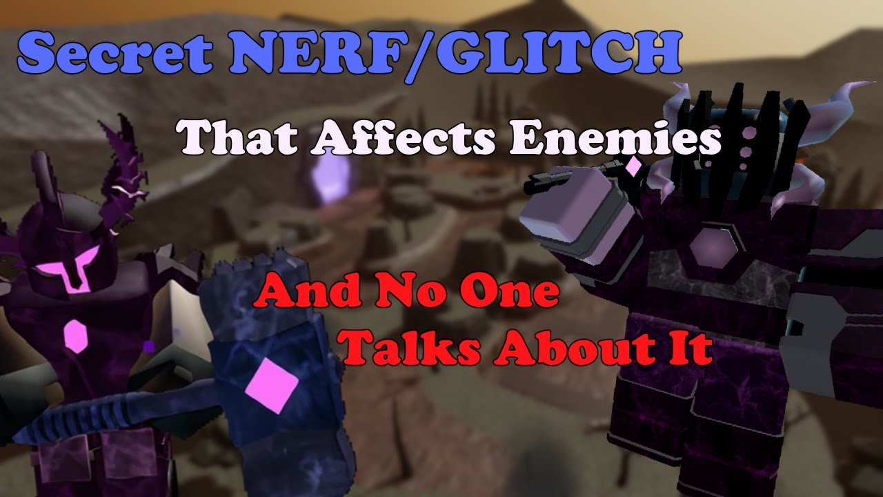 HIDDEN Enemy Nerf/Glitch That NO ONE MENTIONS || Tower Defense ...