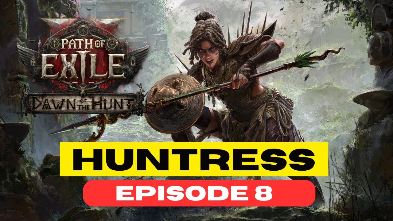 POE2 Dawn of the Hunt | Huntress Playthrough Ep 8 - Balbala, L’im ...