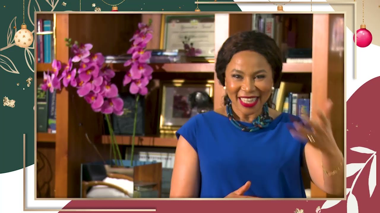 Season's Greetings from Dr Precious Moloi-Motsepe - YouTube
