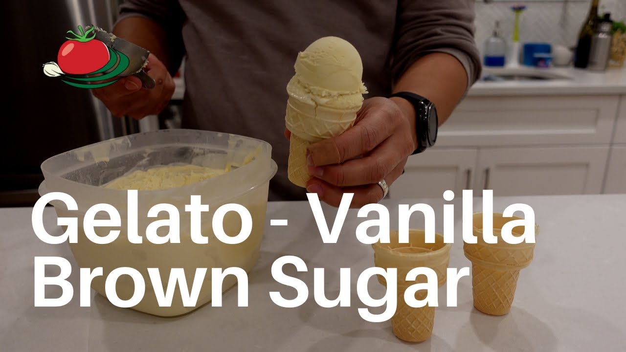 Gelato - Vanilla Brown Sugar - YouTube