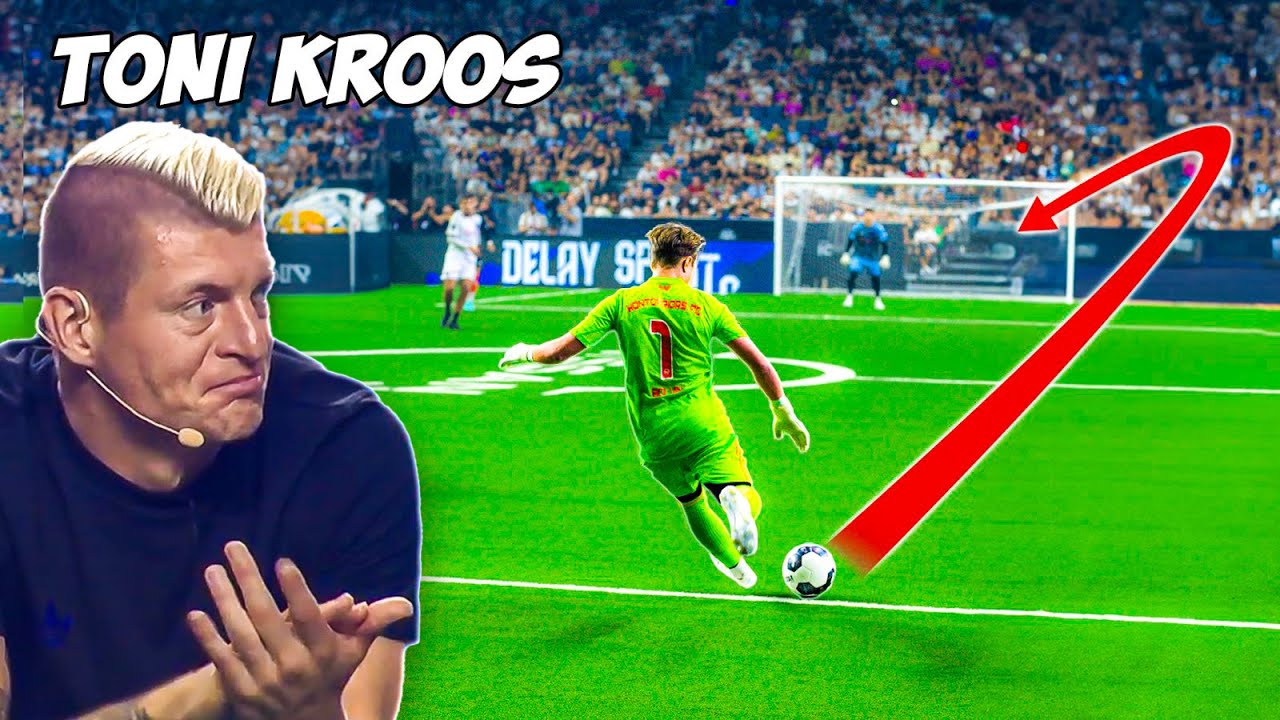 Toni Kroos watch me Score.. - YouTube