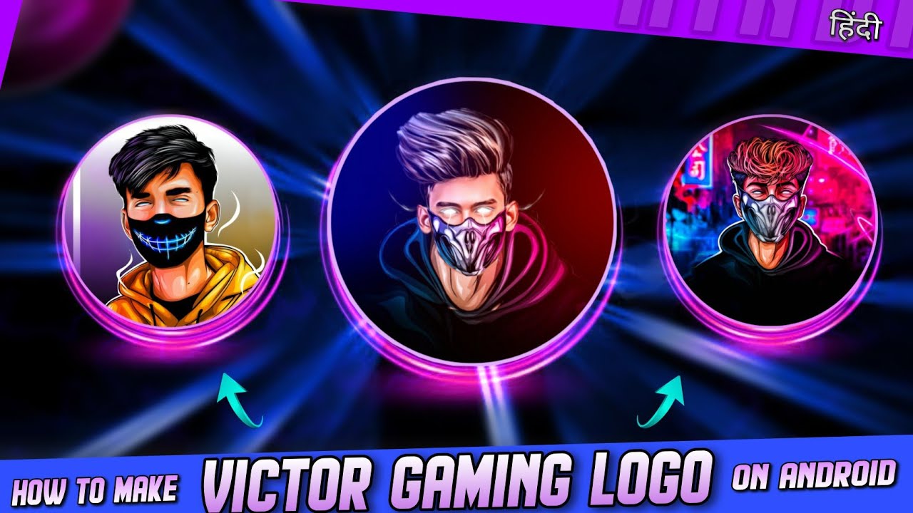 Make This Amazing Logo on Android | Gaming logo kaise banaya | gaming ...