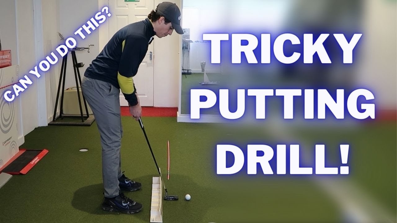 DO THIS DRILL TO IMPROVE YOUR PUTTER PATH - YouTube
