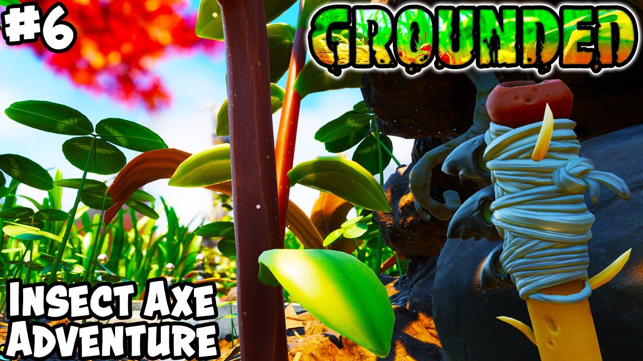 Insect Axe Adventure! - Grounded - #6 - YouTube