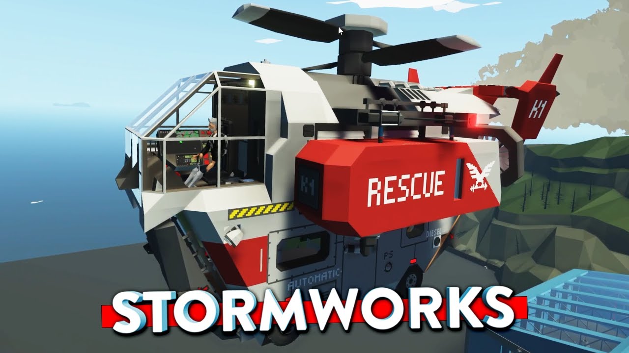 Универсальный СПАСАТЕЛЬ! 🚨 | Stormworks: Build and Rescue - YouTube