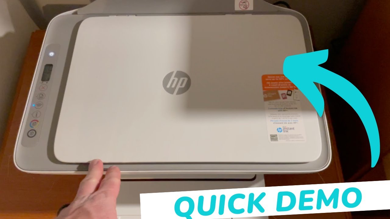 HP Deskjet Printer Quick Demo - YouTube