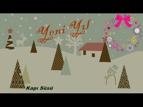 Sinem Erim Tipi ile... Yeni Yıl Kapı Süsü
