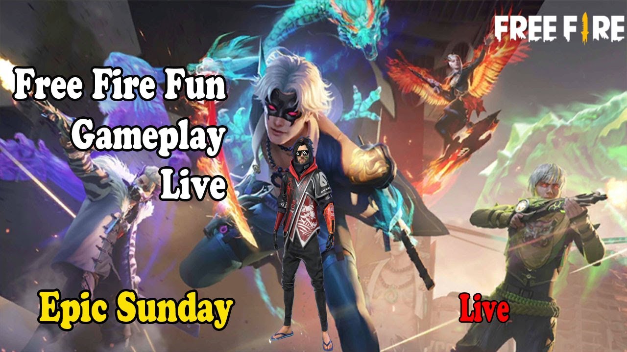 Free Fire Live Gameplay Enjoying Sunday - YouTube