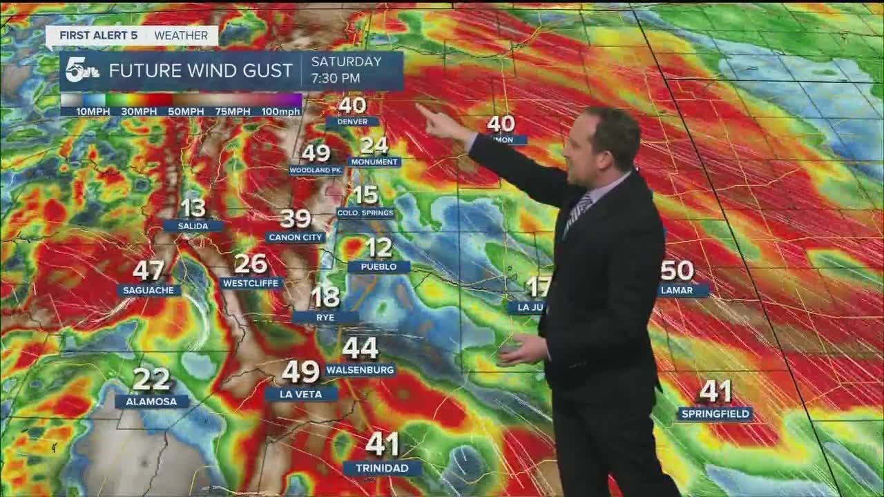 Powerful wind storm on Saturday for Southern Colorado - YouTube