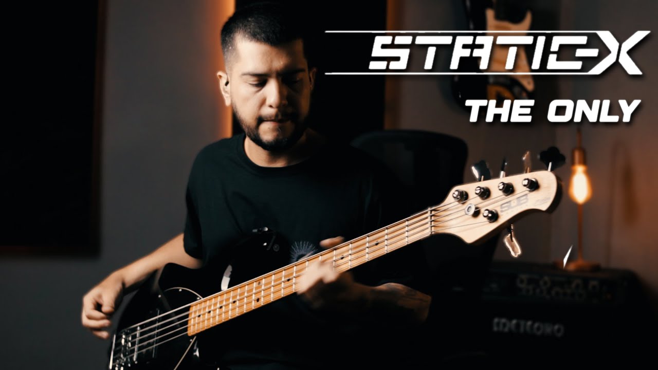 Static-X - The Only | Bass Cover + TAB - YouTube