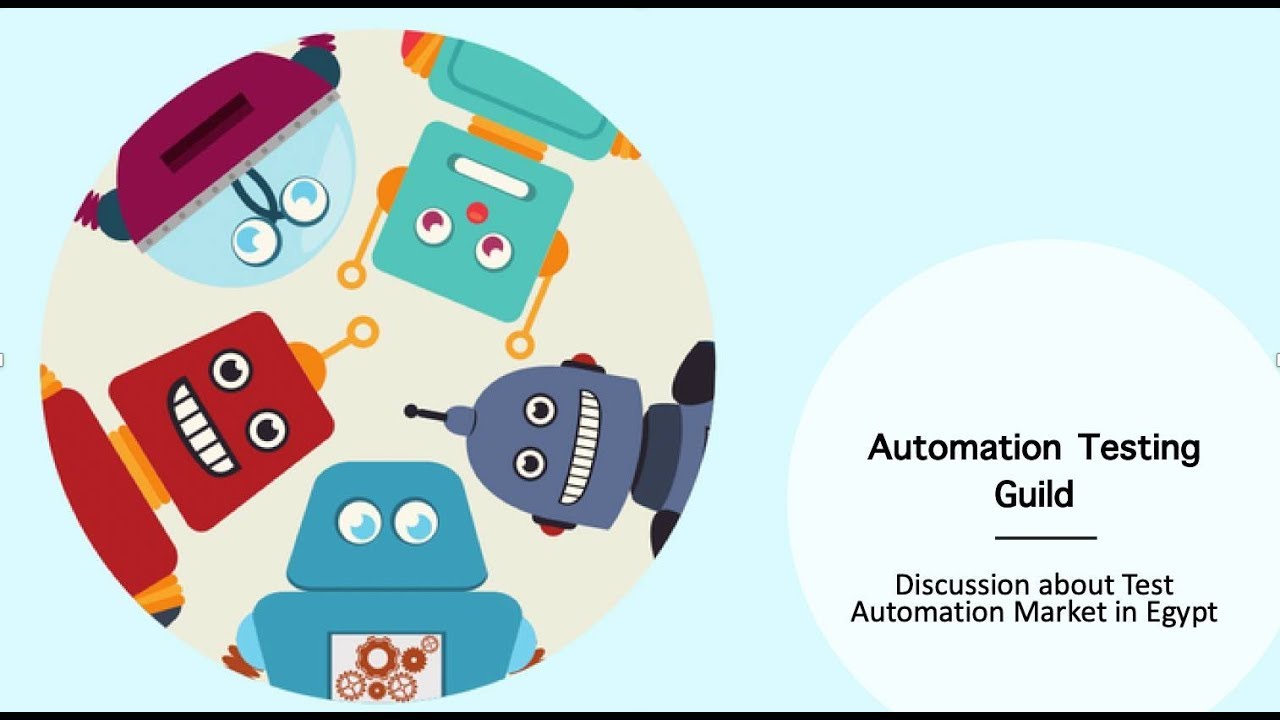 Talk No. 1- Discussion about Test Automation Market in Egypt - YouTube