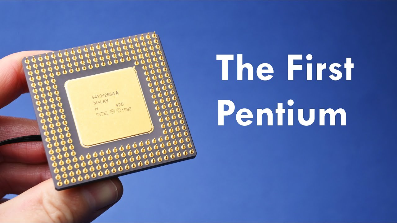 Broken CPU Launched the Pentium Branding - YouTube