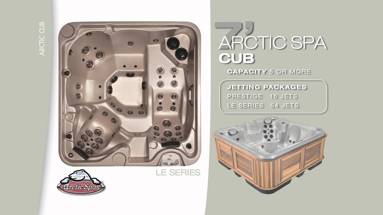 7 foot Arctic Cub Hot Tub - YouTube
