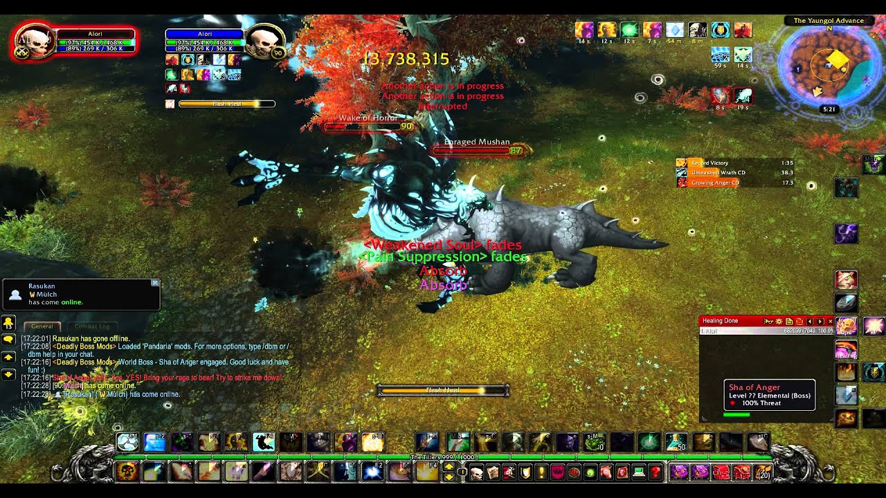 MoP: Sha of anger solo 5.3 - YouTube