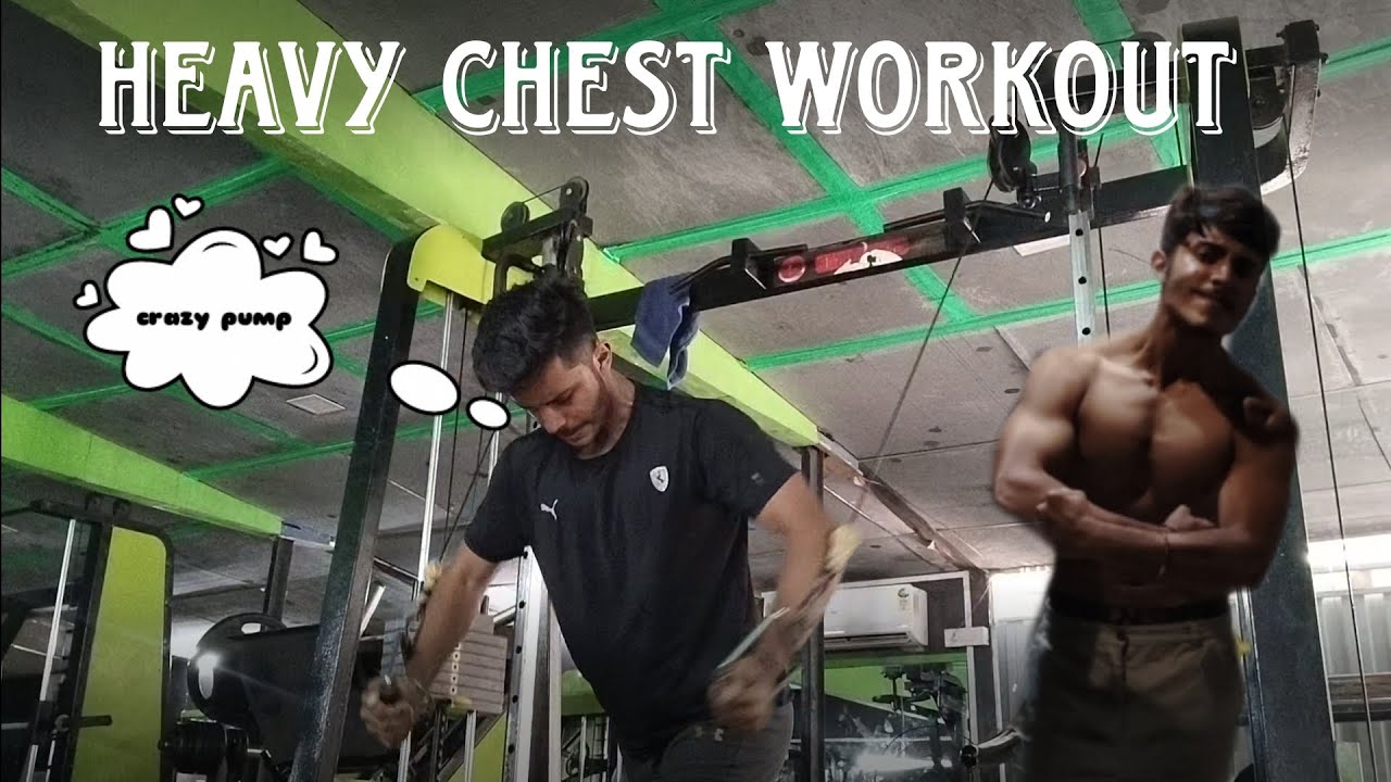 COMPLETE CHEST WORKOUT | BEST WORKOUT FOR CHEST TILL DATE |VLOG-3 ...