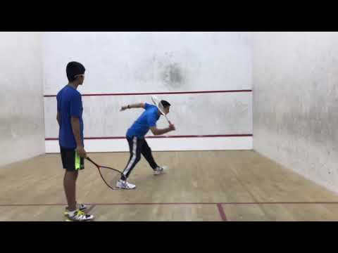 Squash Drop shot - YouTube