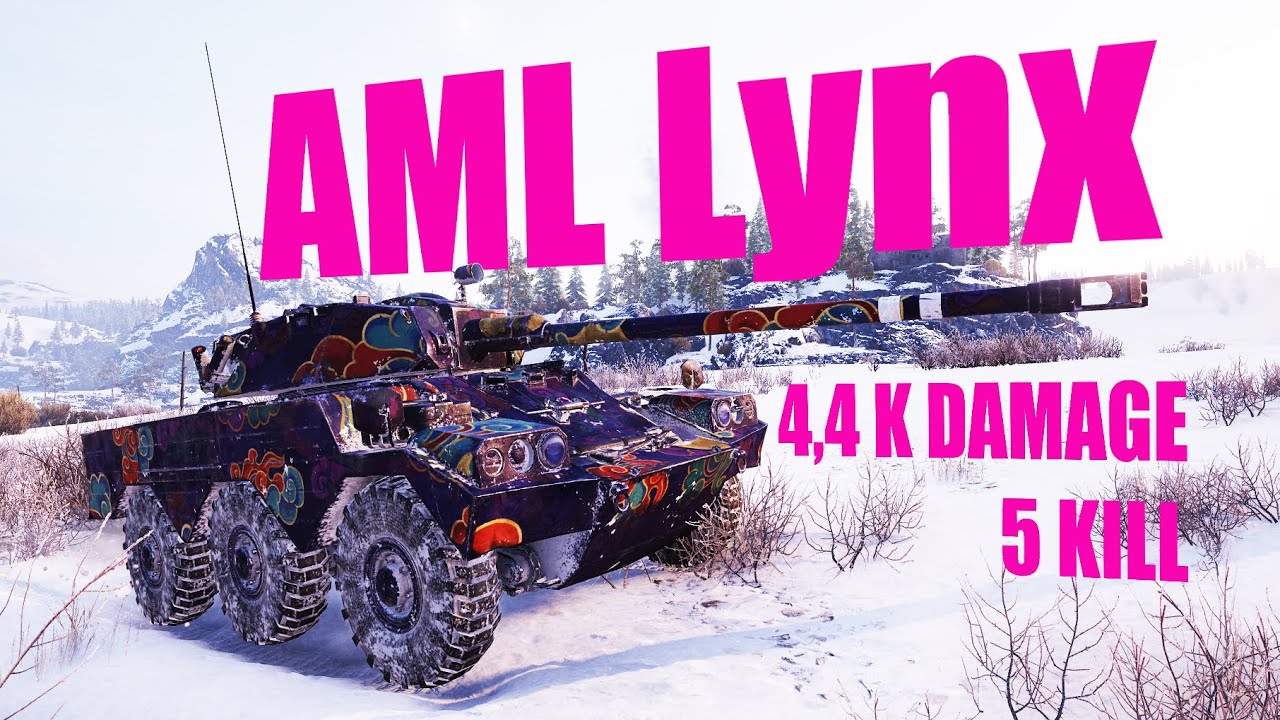 Panhard AML Lynx 6x6 Incoming Trouble 5 Kills 4,4 K Damage World of ...