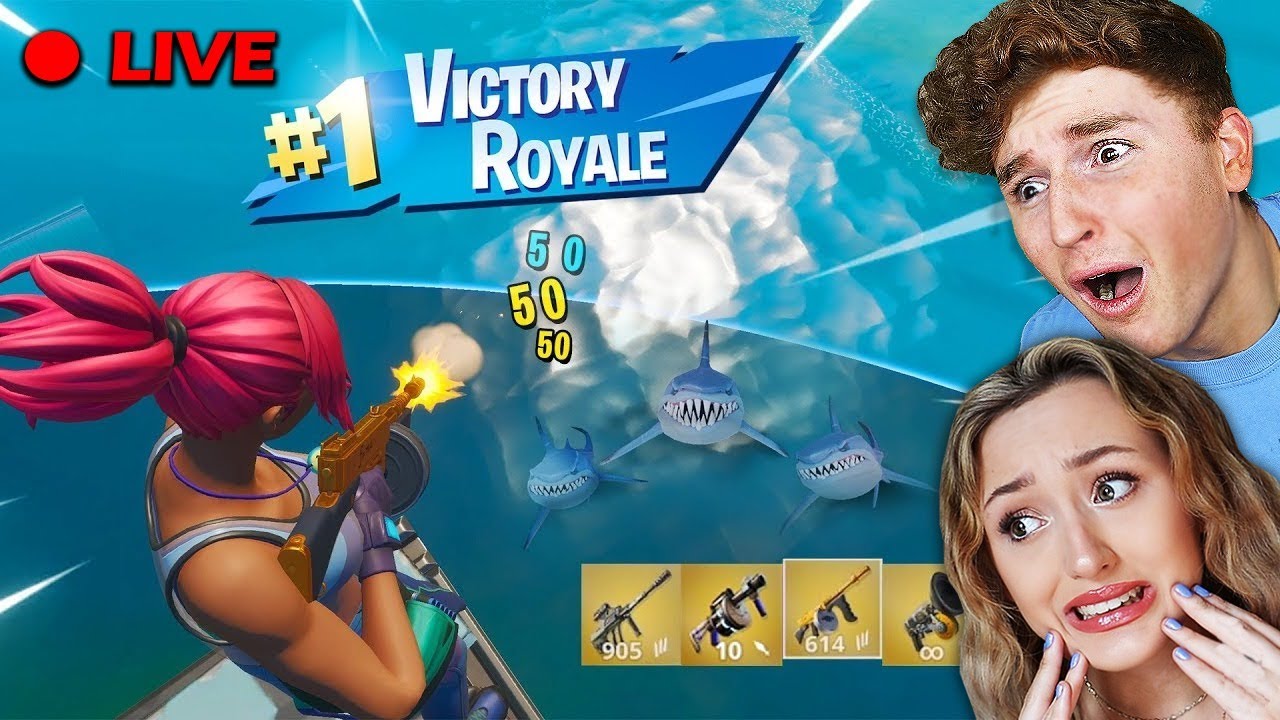 GETTING MY FIRST VICTORY ROYALE ft. Infinite - YouTube