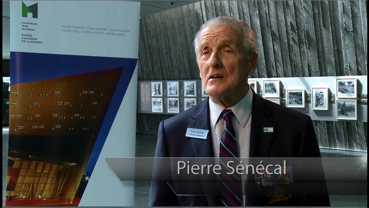Mon histoire du #MuséeGuerre10 - Pierre Sénécal - YouTube