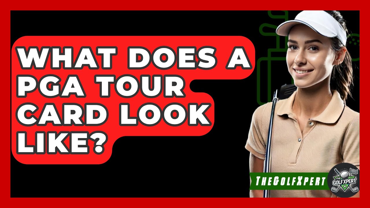 What Does A PGA Tour Card Look Like? - The Golf Xpert - YouTube