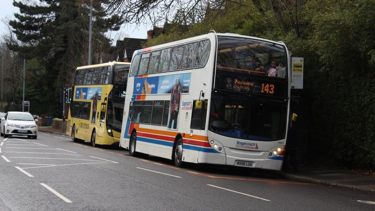 Manchesters First E400! Stagecoach Manchester | ADL Enviro 400 - 19001 ...