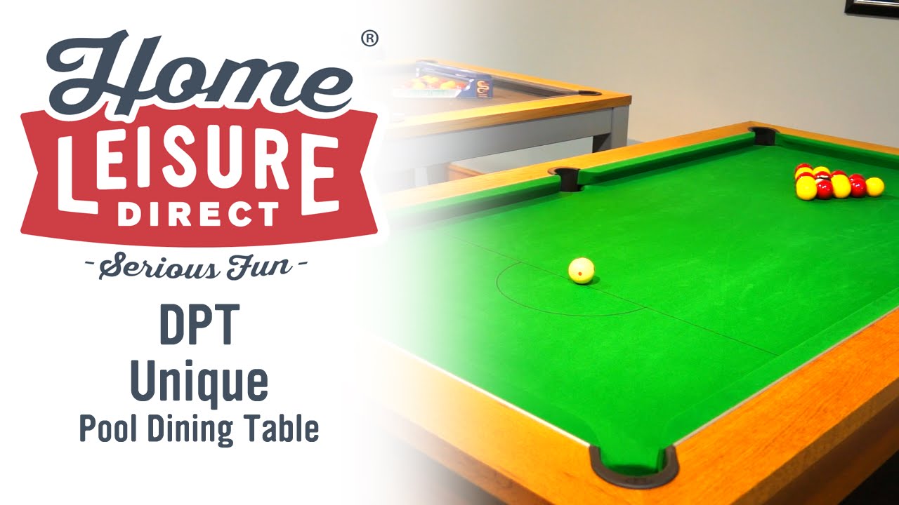 DPT Unique Pool Dining Table - YouTube