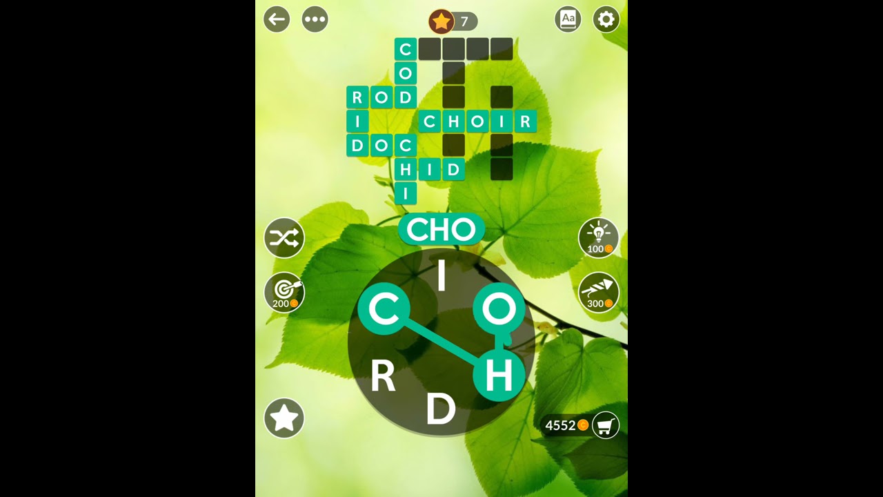 Wordscapes Level 1505 Answers - YouTube