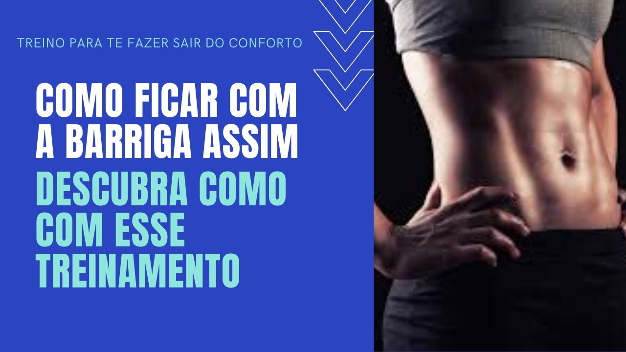 Treino de secar a barriga: olha esse treino de abdômen - YouTube