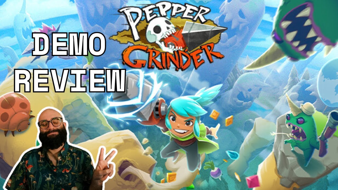 Another Devolver Digital Gem! | Pepper Grinder - Demo Review - YouTube