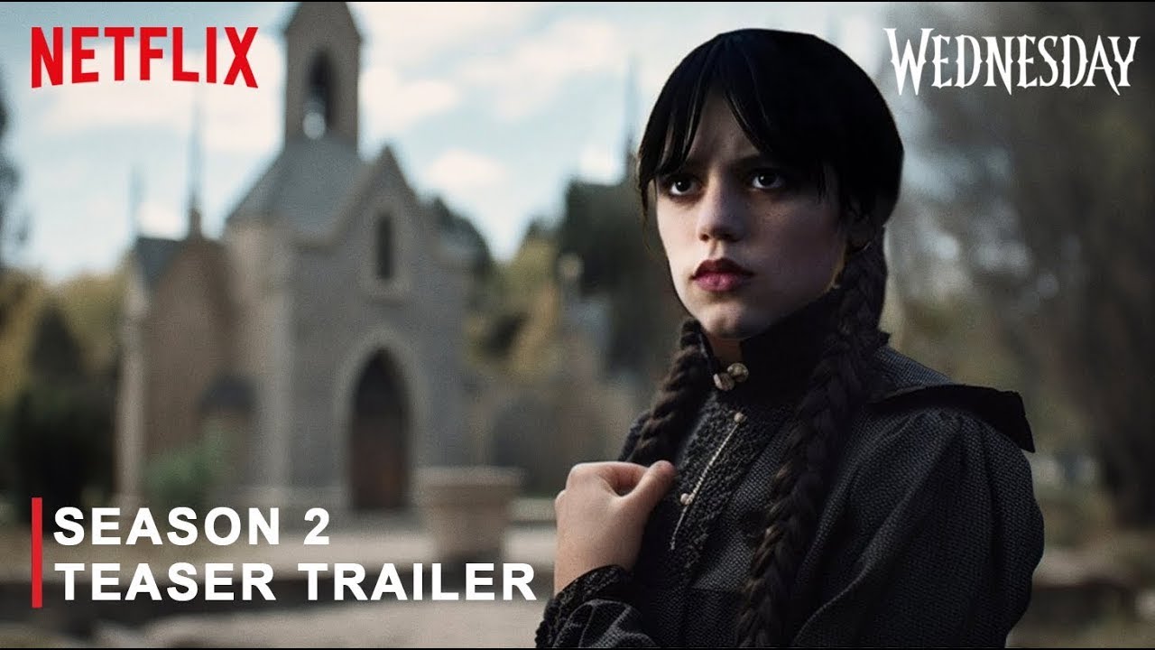 Wednesday Addams Season 2 Teaser Trailer Netflix - YouTube