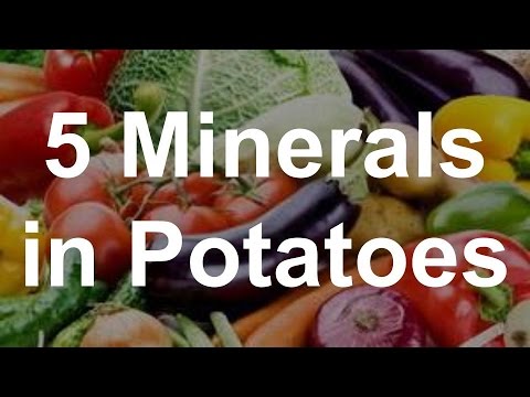 5 Minerals in Potatoes - Health Benefits of Potatoes - YouTube