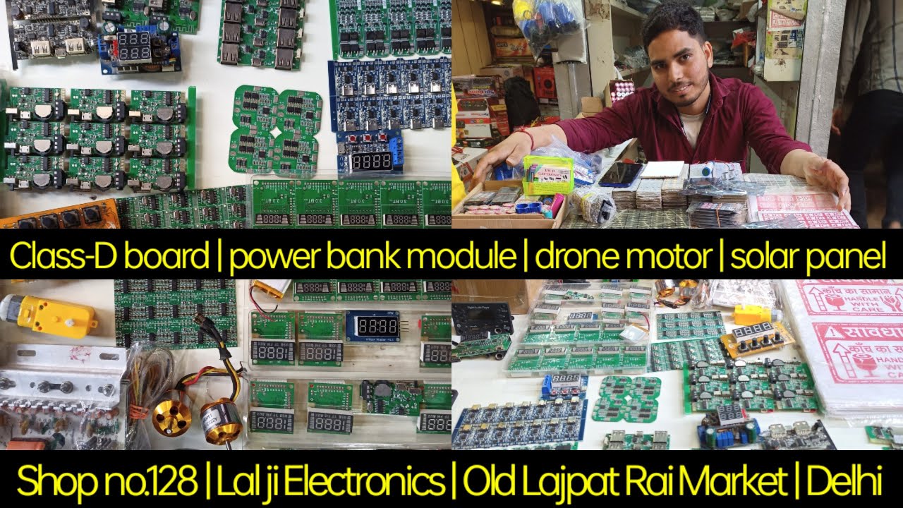 Class-D Amplifier, BT modules, drone motor, lithium batteries, power ...