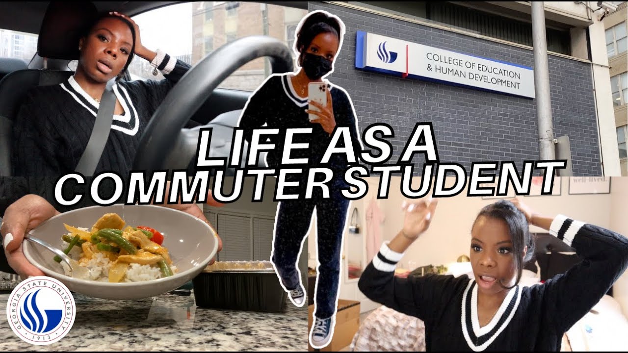 college as an adult | commuter student day in the life | georgia state ...